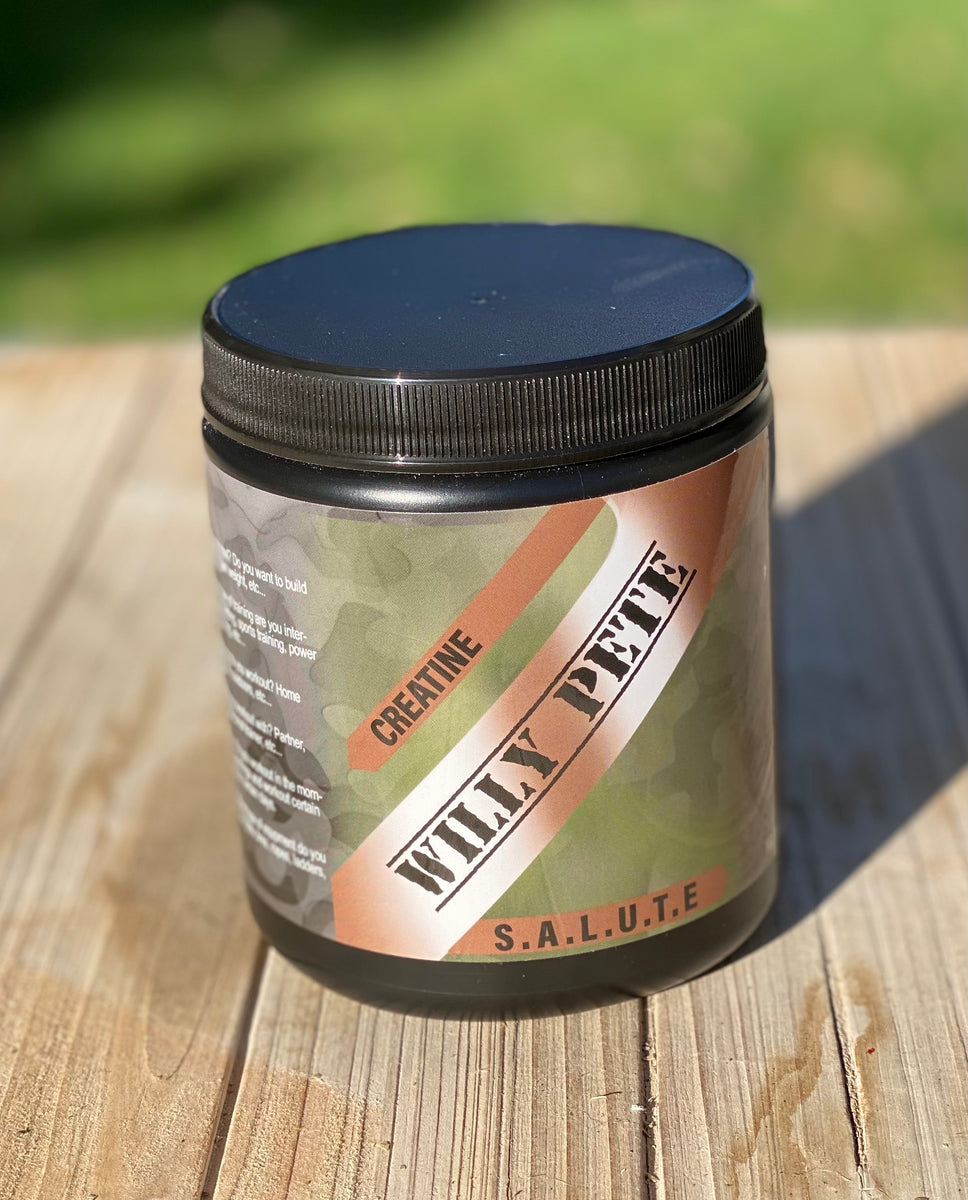 Willy Pete Creatine – S.A.L.U.T.E. Supplements